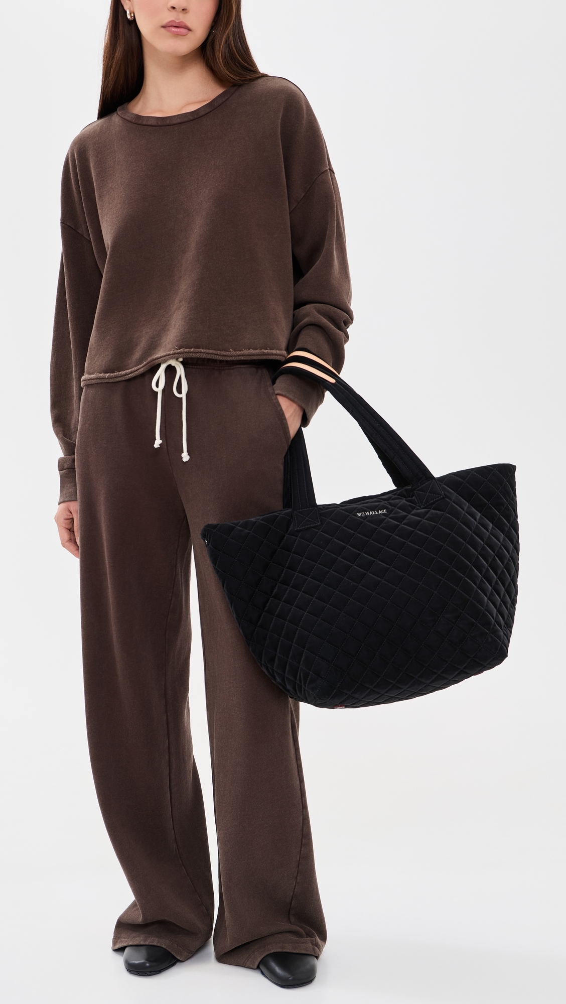 MZ WALLACE medium metro deluxe tote